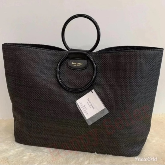 kate spade | Bags | Kate Spade Tote Bag Beach Shopping Holdall ...